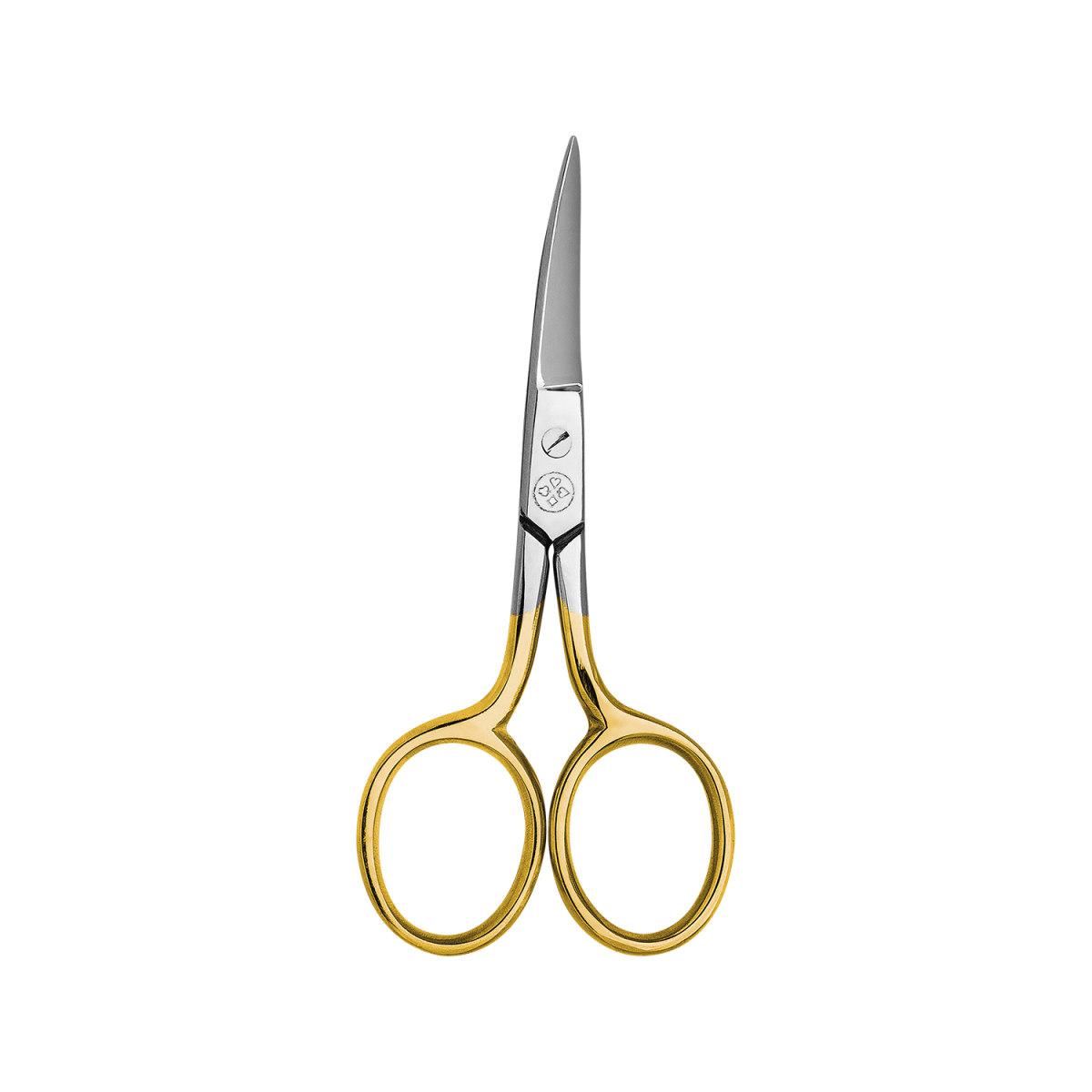 Mundial BC-334 Nail and Cuticle Curved Scissors, 3.5 inches Silver& Go ...